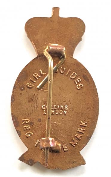 Sally Bosleys Badge Shop | Girl Guides Queens Guide Award gilt and ...