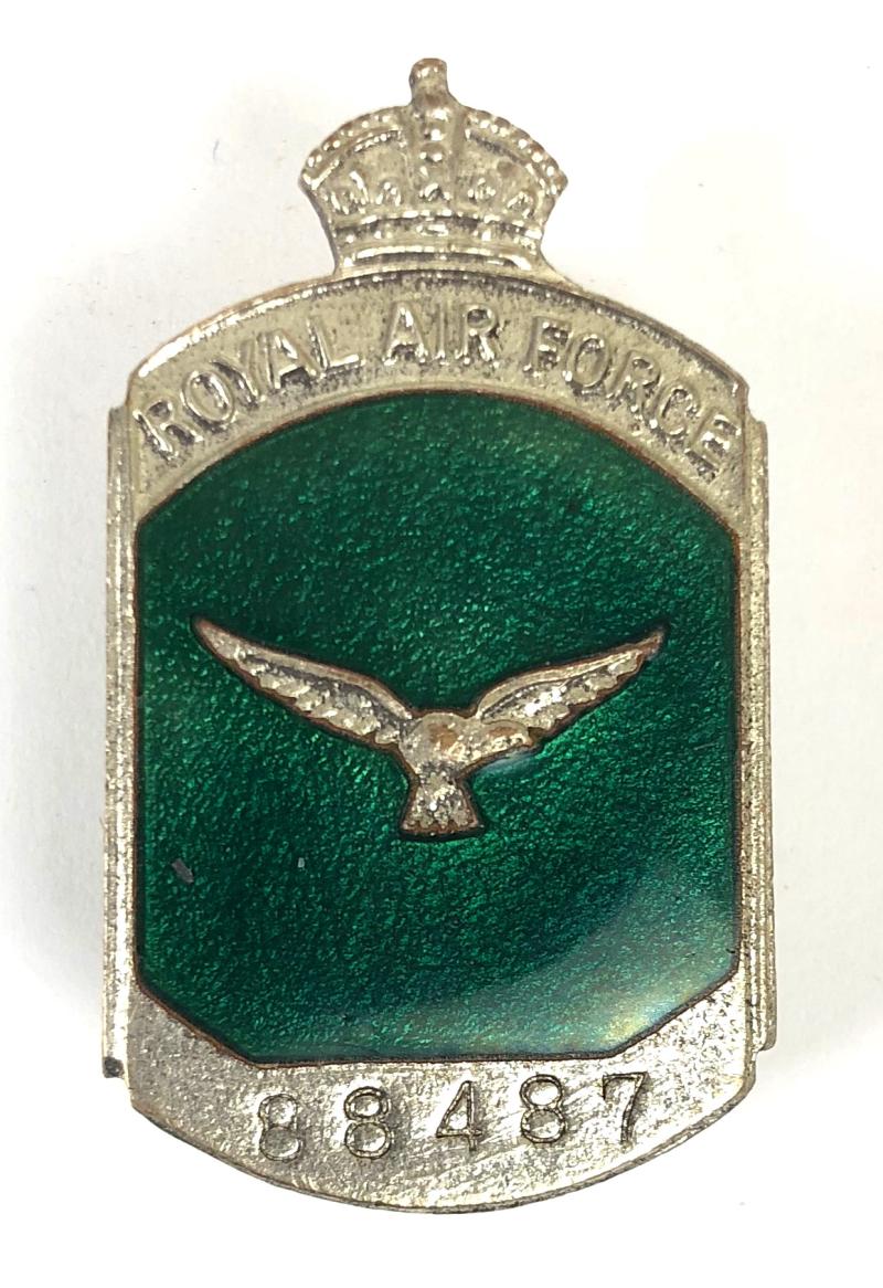 Sally Bosleys Badge Shop | WW2 Royal Air Force RAF war workers numbered ...