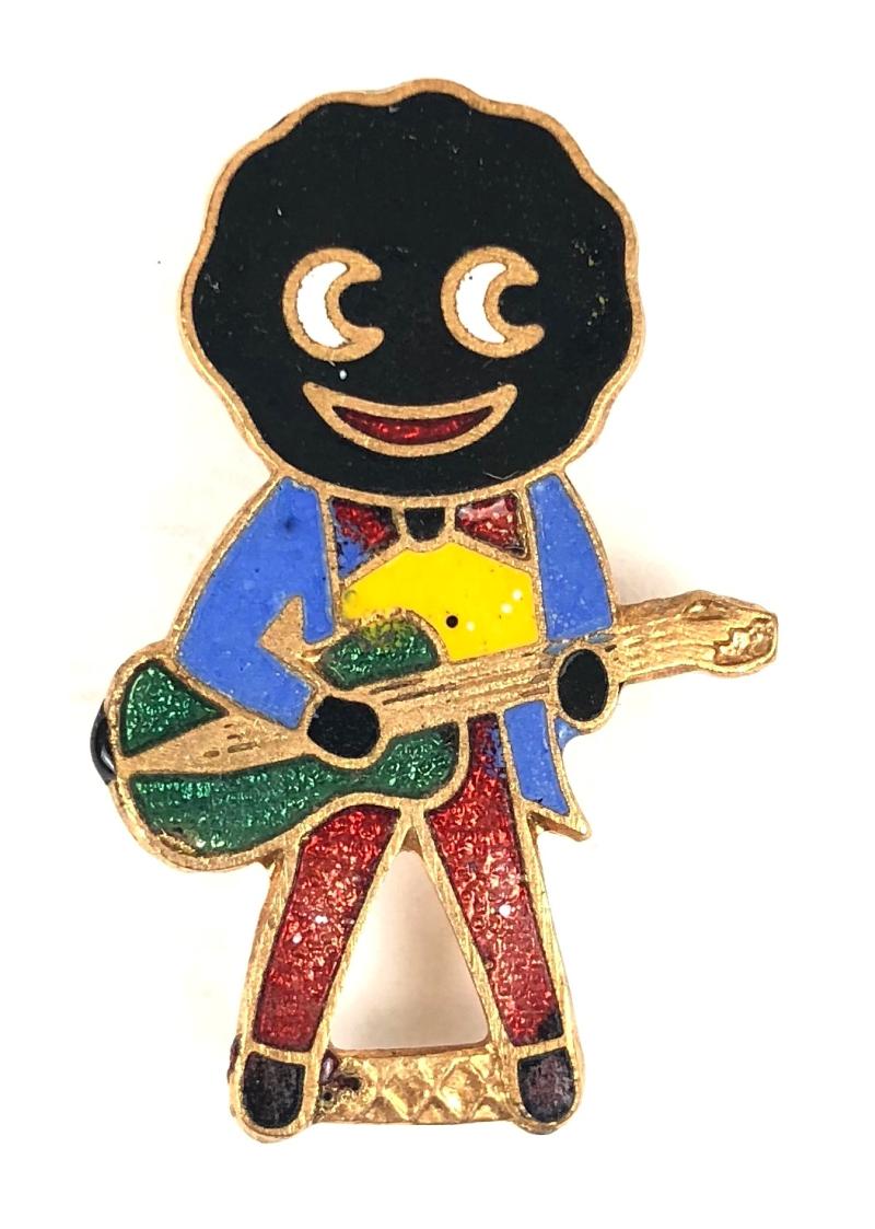 Sally Bosleys Badge Shop | Robertsons 1970s Golly guitarist advertising ...