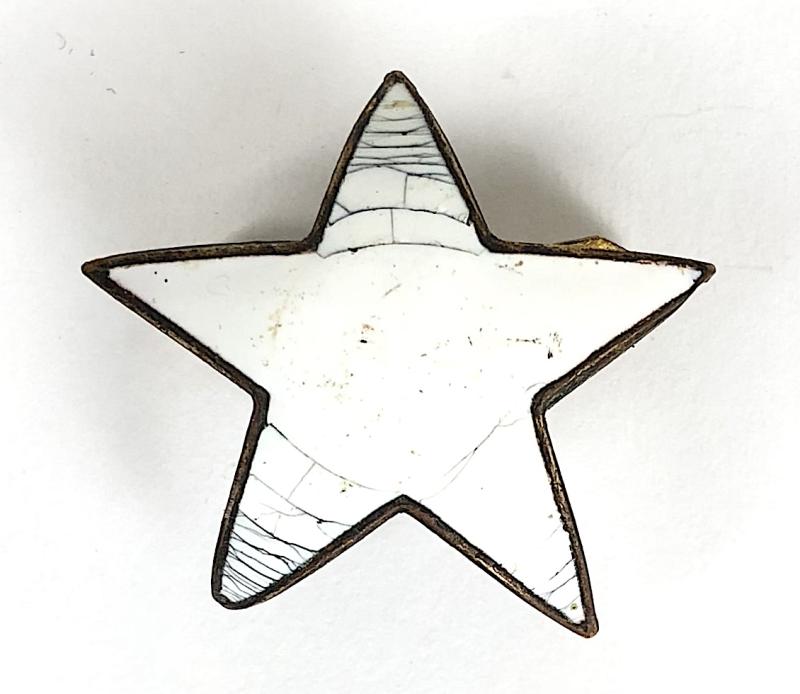 Sally Bosleys Badge Shop | White Star Shipping Line Steward Cap Badge